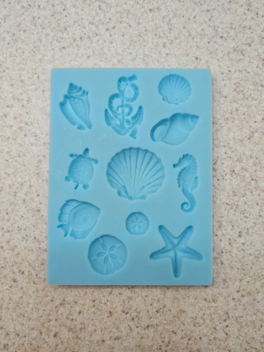 Art | Silicone Sea Life Mold Light Blue | Poshmark